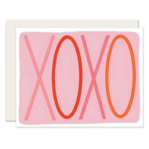 Colorful XOXO Card – O'Toole's Paper and Products